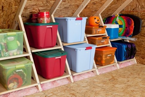 Attic Storage Tips and Solutions