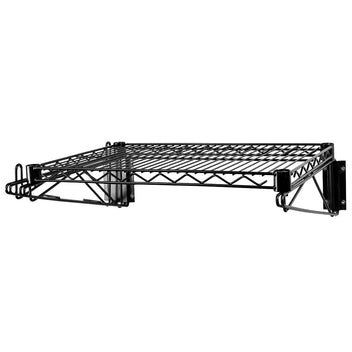 Wall-Mounted Wire Shelving