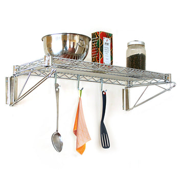 Wall-Mounted Wire Shelving – The Shelving Store